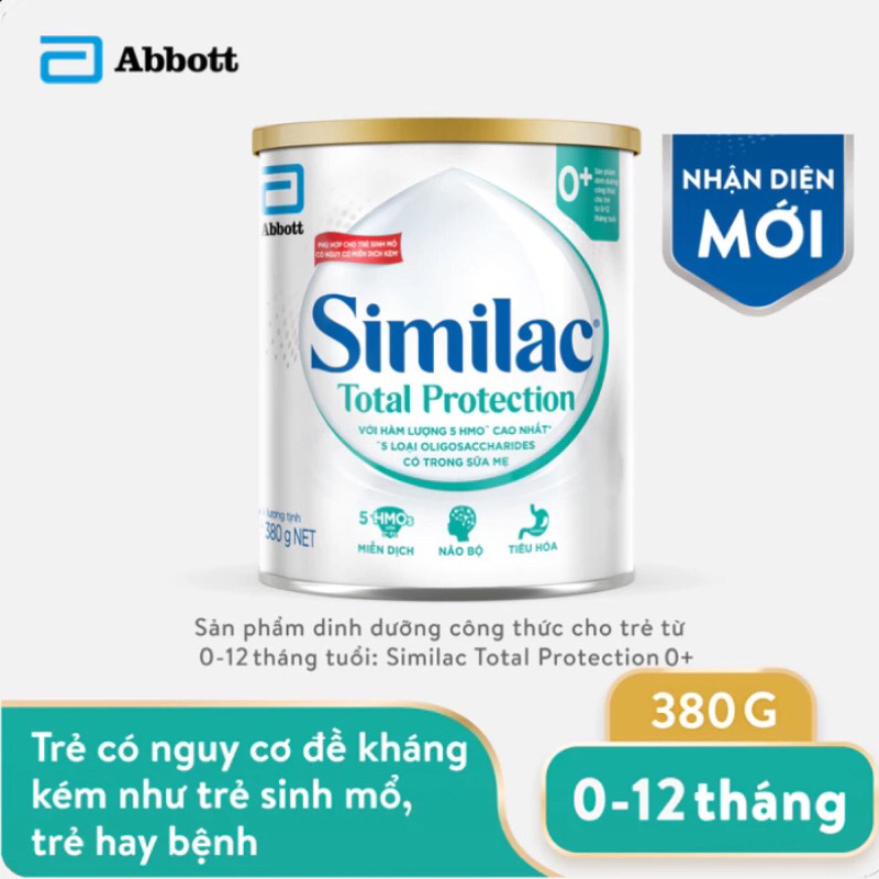 Sữa Similac Total Protection 0+ 380g (HSD :5/2026) | Shopee Việt Nam