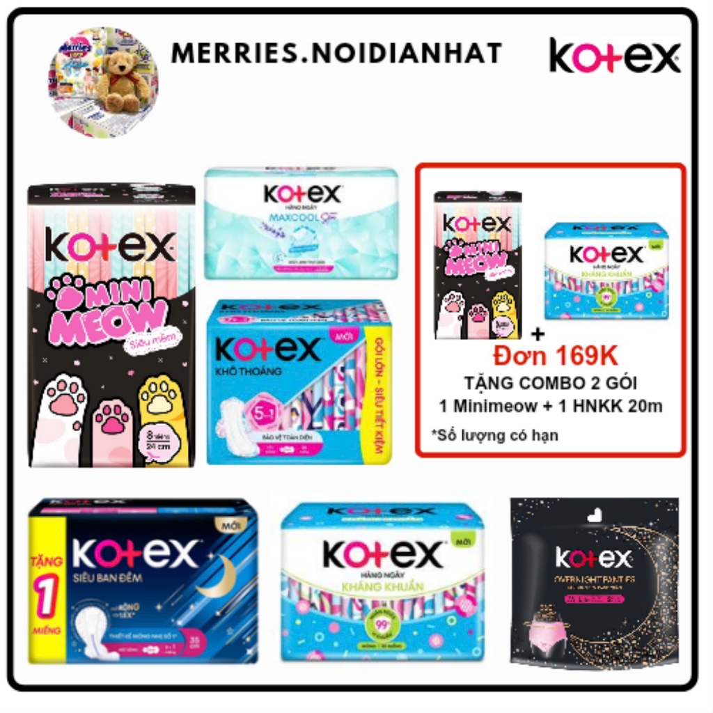 [KOTEX] BĂNG VỆ SINH KOTEX KHÔ THOÁNG MAXCOOL KHÁNG KHUẨN MỎNG CÁNH SIÊU MỎNG CÁNH | Shopee Việt Nam