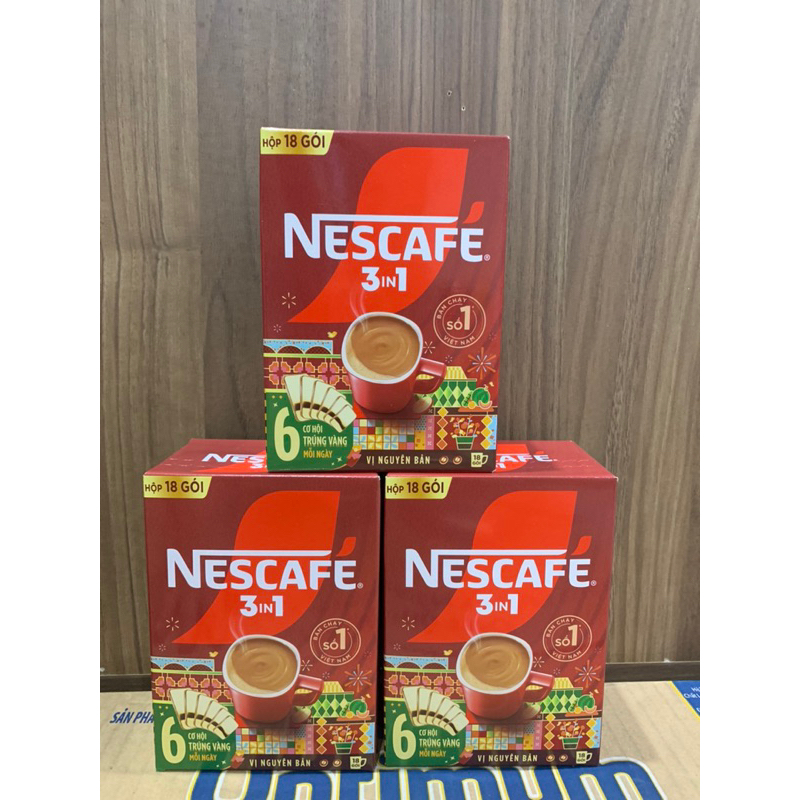 Cafe 3in1 - Cà phê rang xay hoà tan đậm đà ( 16g x 18g) | Shopee Việt Nam