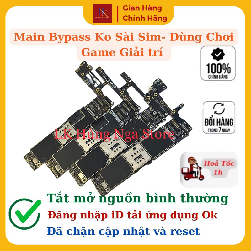 MAIN BYPASS DÙNG CHƠI GAME,GIẢI TRÍ KO SÀI SIM thay thế cho 6.-6S..-6P ...
