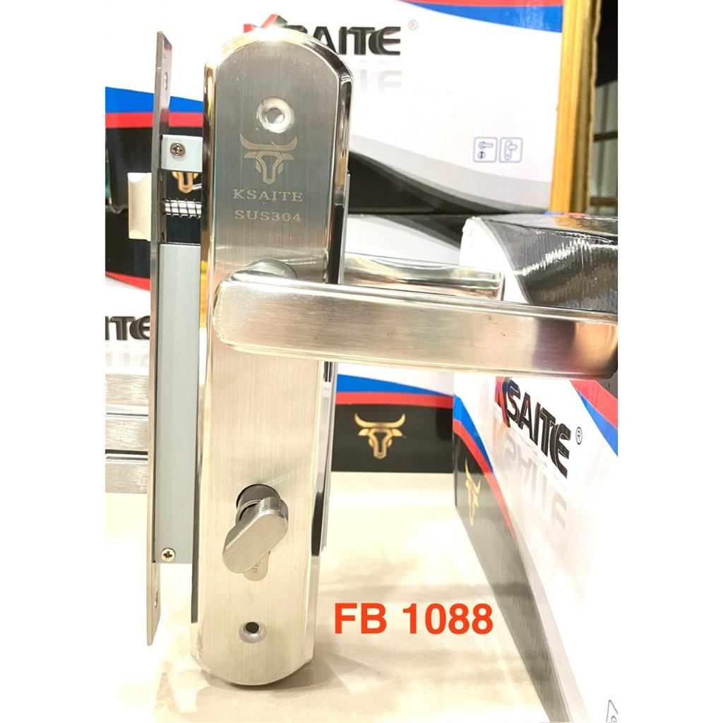 KSAITE - ĐẦU TRÂU FB 1088 Khoá tay gạt cửa đi và phòng dài 260mm Inox ...