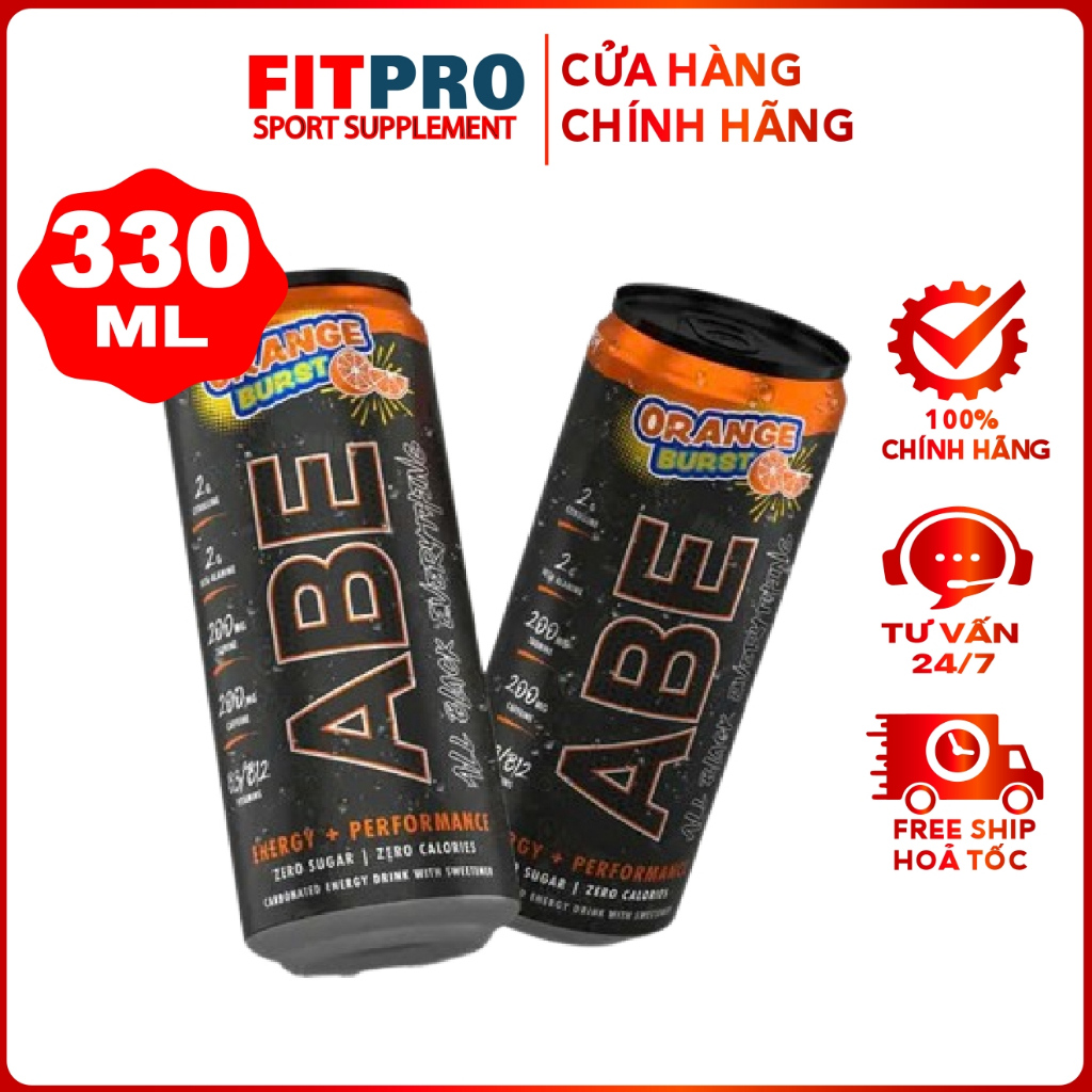 Applied Nutrition Lon ABE Pre-Workout (330ml) Hỗ Trợ Tăng Sức Mạnh Sức ...