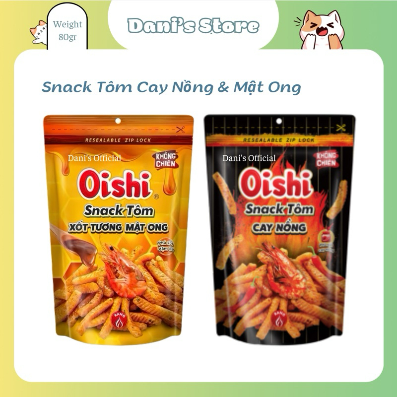 Snack Oishi Vị Tôm Cay Nồng 70gr Túi ZIP Tiện Lợi | Shopee Việt Nam