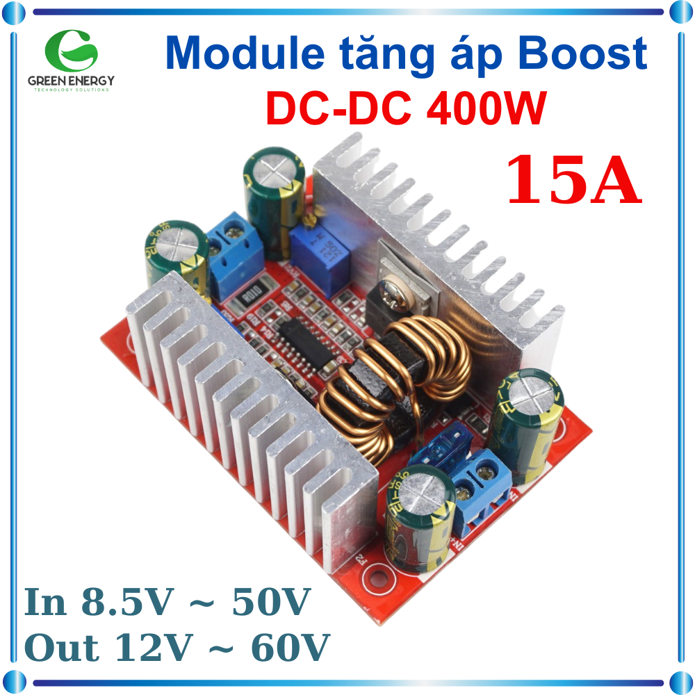 Modul tăng áp Boost DC-DC 250W 400W 600W 15A | Shopee Việt Nam