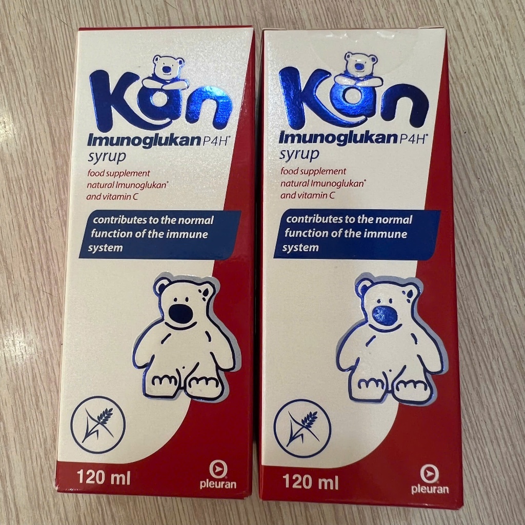 Syrup Kan Imunoglukan P4H Pleuran hỗ trợ tăng cường đề kháng ở trẻ em ...