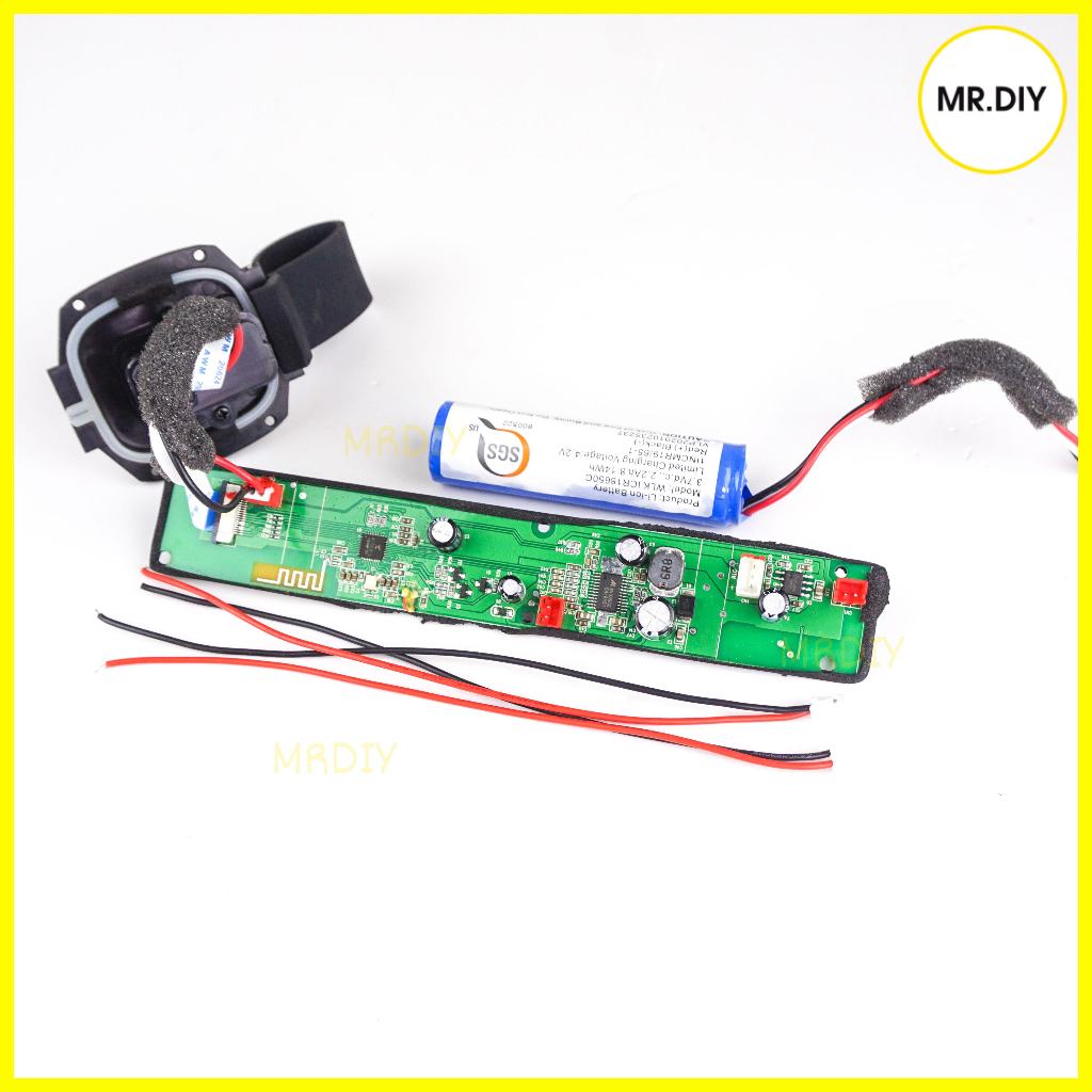Mạch loa tháo 6w x2 Chip bluetooth ATS2815 có nguồn kèm theo, sạc cổng ...