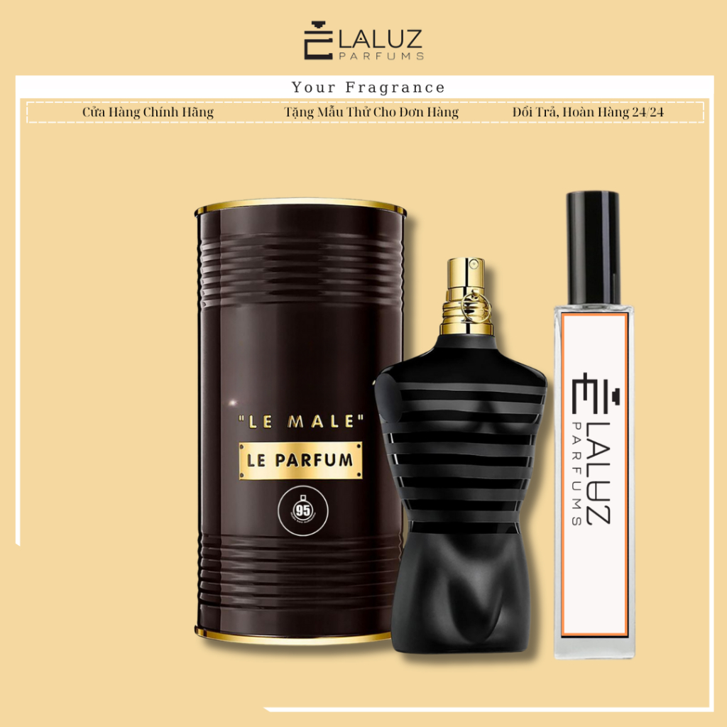 Nước hoa nam LaLuz Parfums Le Male Le Parfum EDP dung tích 10ml phong cách Gợi cảm Quyến rũ Thu ...