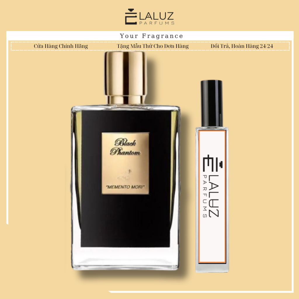 Nước hoa nam Black Phantom chính hãng mùi hương Sang trọng, Quyến rũ dung tích LaLuz Parfums ...