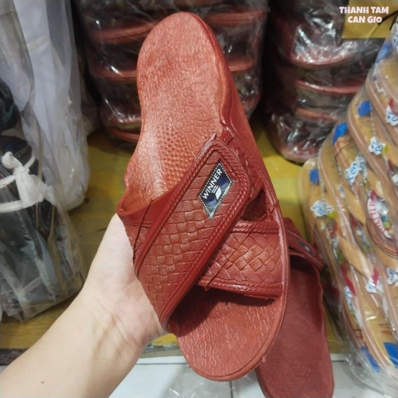 [Loại 1] Dép Mủ Nâu Winner (Ong Dù) Êm Chống Trơn Chịu Nước | Shopee ...