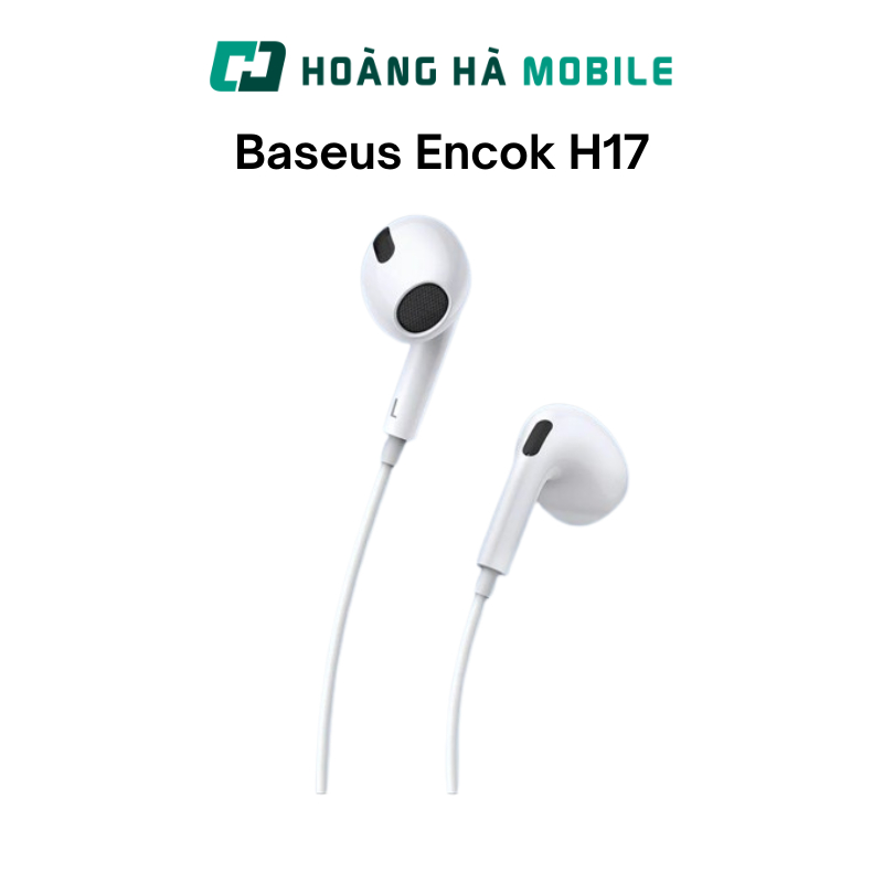 Tai nghe có dây Baseus Encok H17 - Chính hãng | Shopee Việt Nam