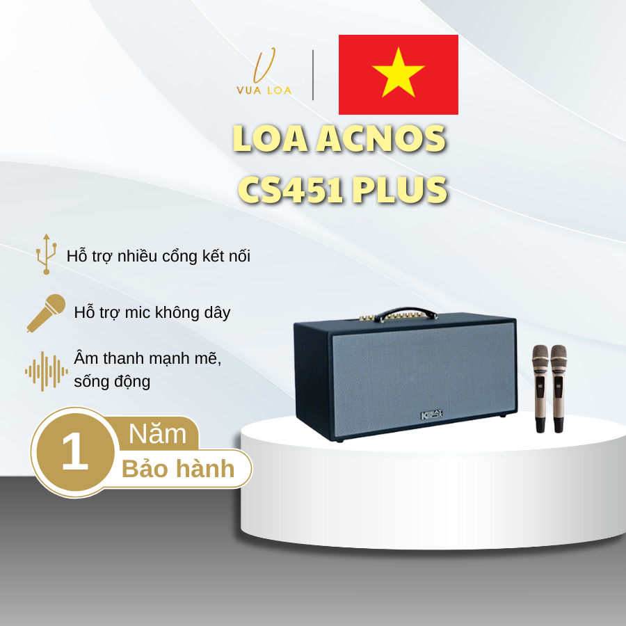 LOA ACNOS CS451 PLUS - Chính hãng - New seal - Bảo hành 1 đổi 1 ...