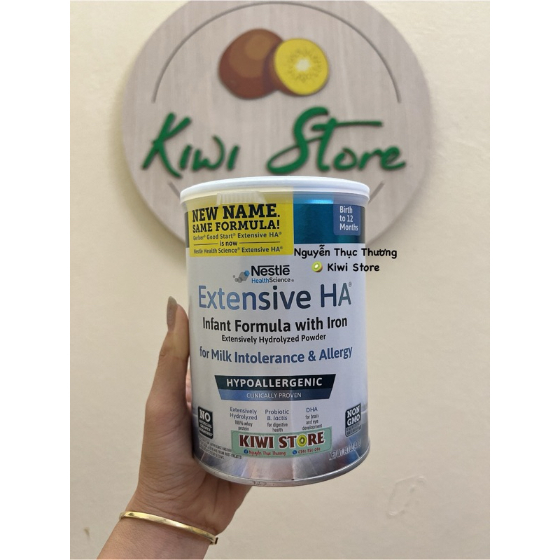 Sữa thuỷ phân toàn phần Nestle Extensive HA của Mỹ cho bé dị ứng đạm bò ...