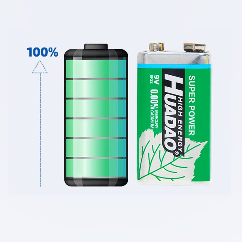 Pin vuông 9V HUADAO - Pin cho micro không dây | Shopee Việt Nam