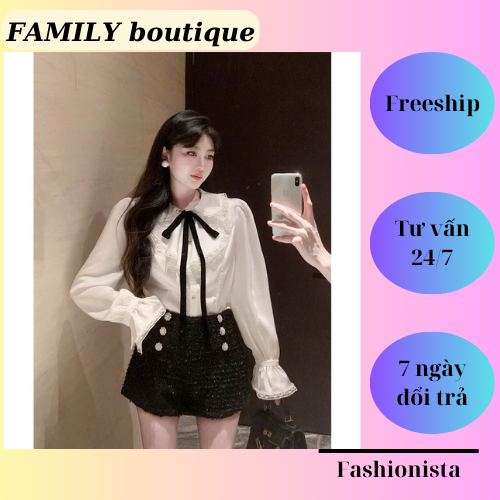 Quần short nữ kim tuyến cạp cao đính khuy cá tính, quần đùi nữ 2 lớp ôm eo tôn dáng | Shopee ...