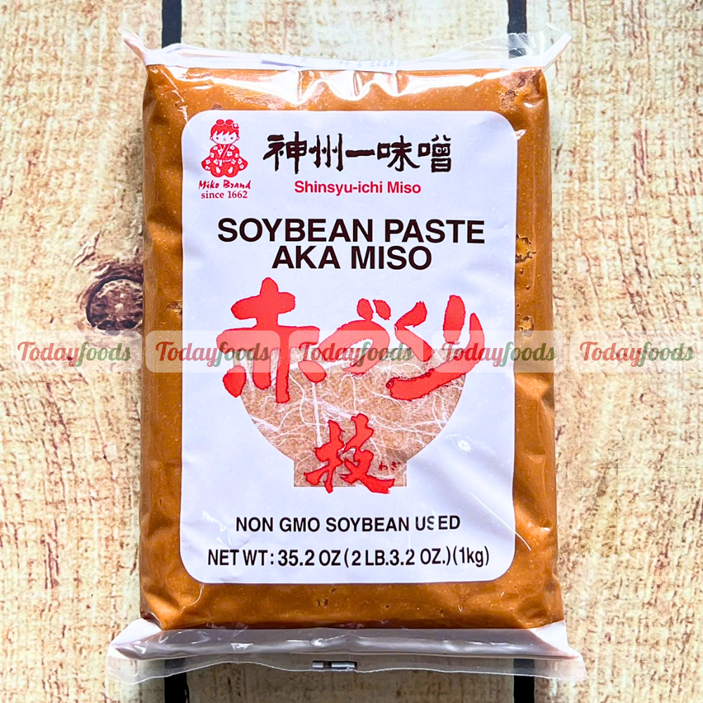 [Aka Miso / Red Miso] Tương Miso Đỏ Nhật Bản Miko Brand {Shinsyu-ichi ...