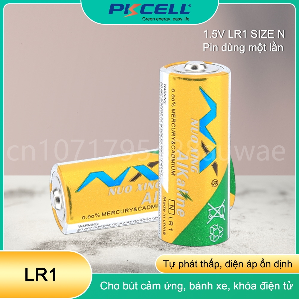 Chính hãng Pin 1.5V Alkaline LR1 R1 Size N ( số 8 ) 15A AM5 E90 AM5 ...
