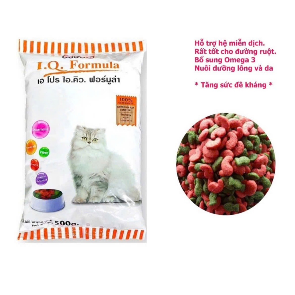 Thức Ăn hạt Cho Mèo Apro IQ Cat Formula 500g | Shopee Việt Nam