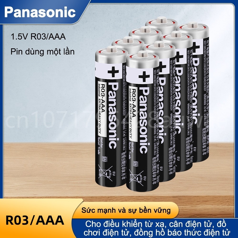 Hộp Pin AAA Panasonic Hyper R03 Tiểu Xanh Chính Hãng | Shopee Việt Nam