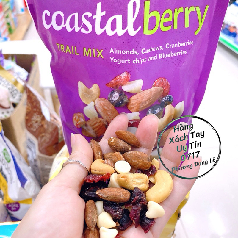 Hạt mix tổng hợp Trail mix WildRoots Coastal Berry 737g hạt mix yogurt ...
