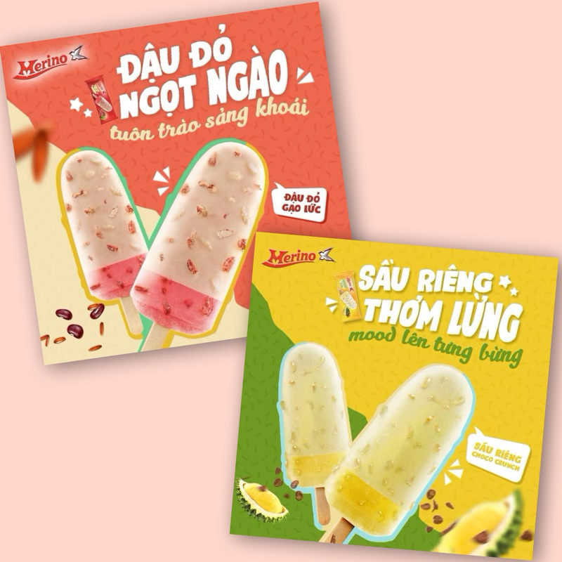 Kem Merino lõi xốt Xplus sầu riêng-đậu đỏ | Shopee Việt Nam