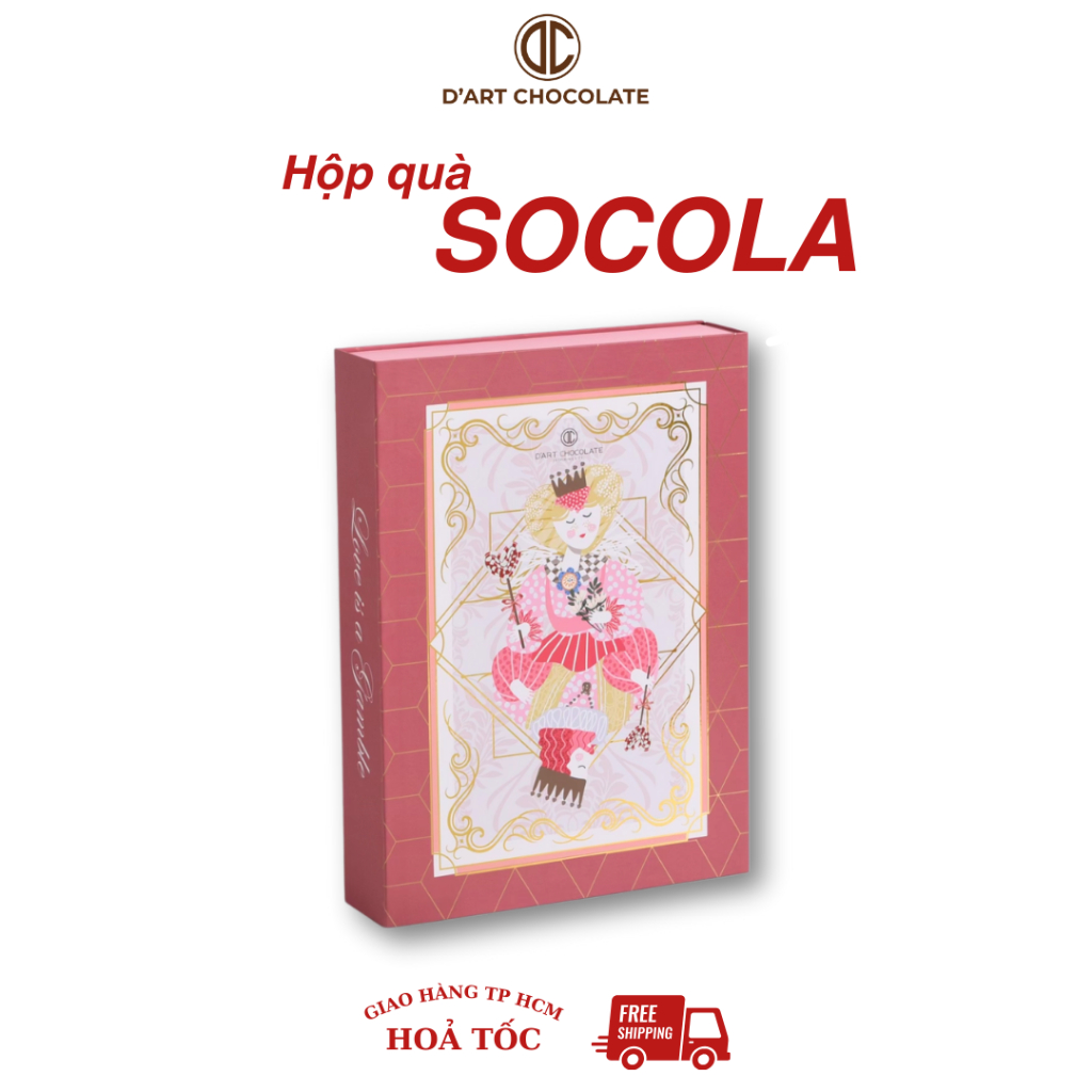Hộp Quà Tặng Socola 4 Suits Of Love D'art Chocola - Quà Tặng Sinh Nhật ...