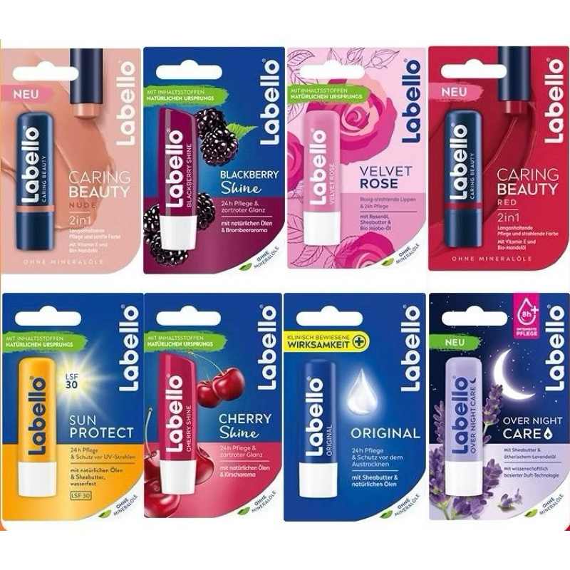 [ mẫu mới ] Son dưỡng Labello Đức có màu Đức | Shopee Việt Nam