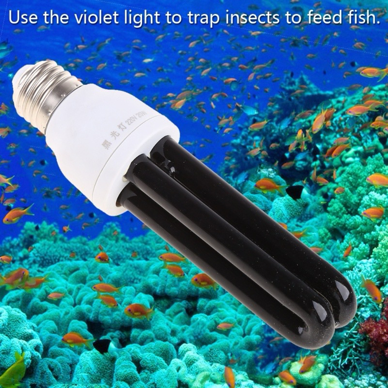 Bóng Đèn Tia Cực Tím 220V 10W -20W E27 UV Thay Thế Cho Đèn Muỗi ...