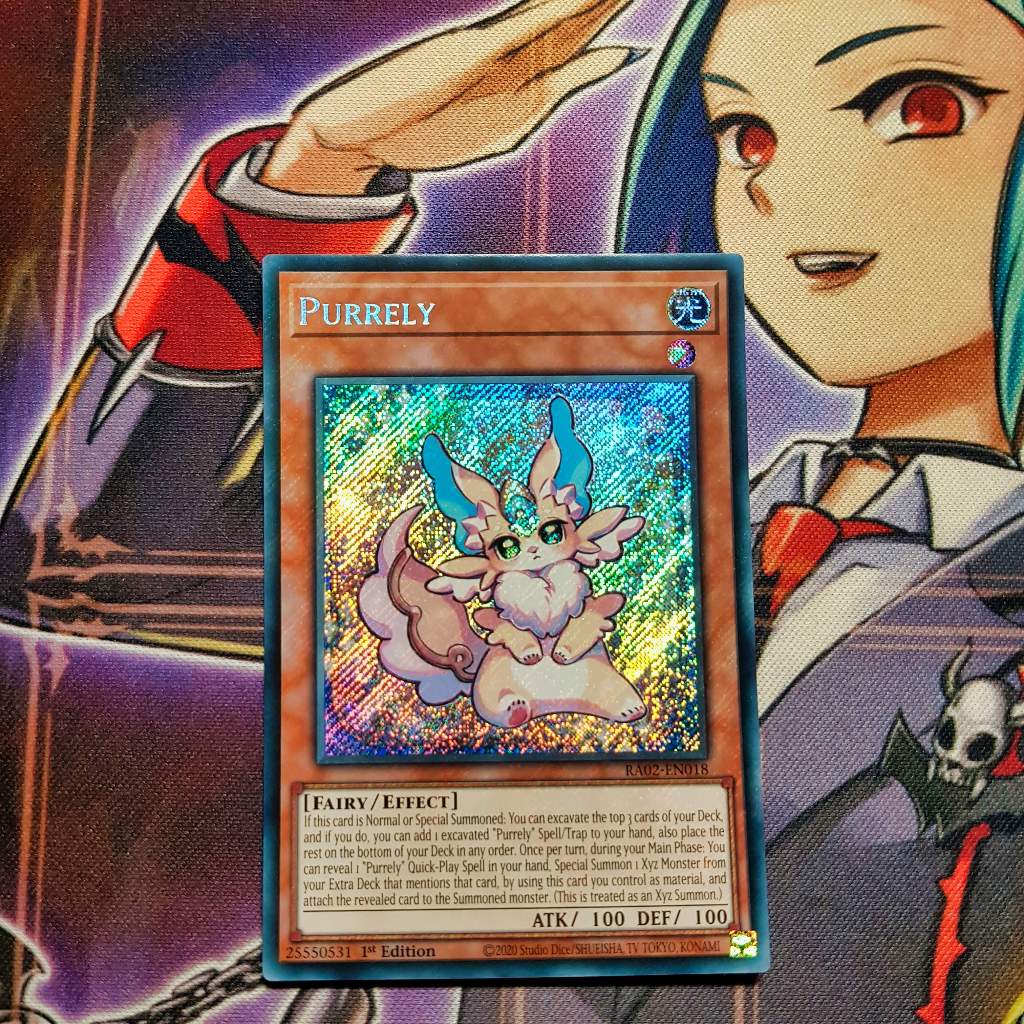 Thẻ bài Yugioh chính hãng | Purrely | RA02 Secret rare. | Shopee Việt Nam