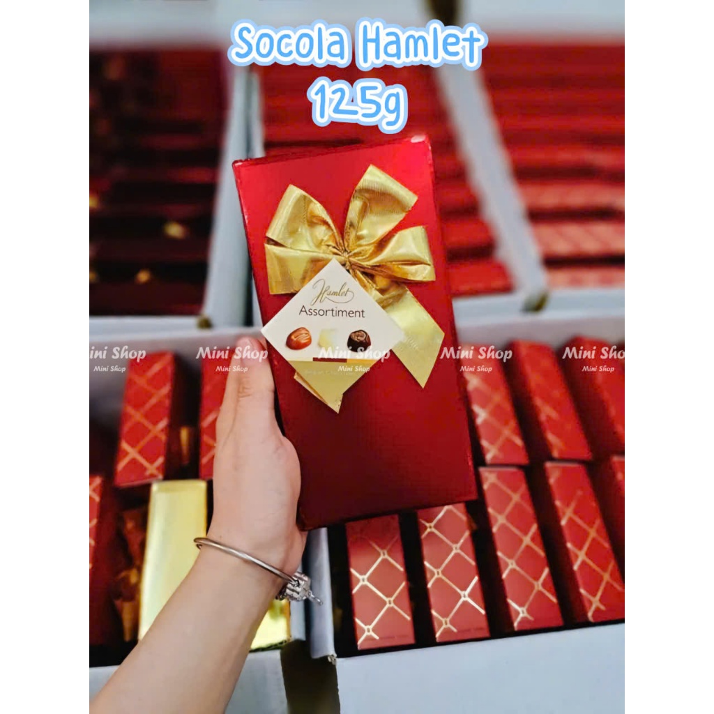 Socola Hamlet Assortiment 125g Lý Trinh ( đỏ) | Shopee Việt Nam
