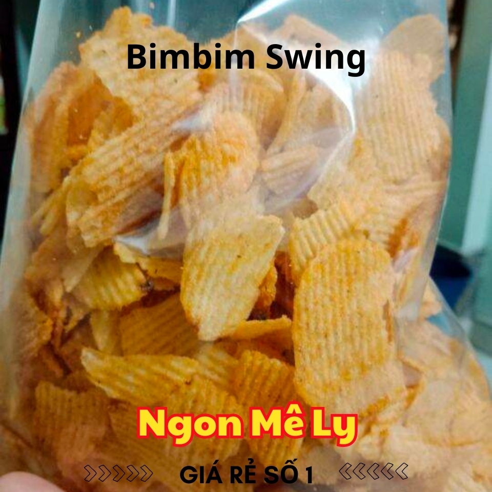 Bim bim khoai tây Swing vỡ cánh, snack khoai tây, bim Swing khoai tây ...
