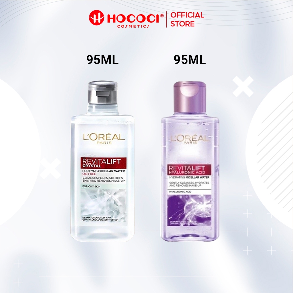 [NHẬP KHẨU + FULL VAT]Nước Tẩy Trang Loreal Paris 3-in-1 Micellar Water 95ml | Shopee Việt Nam