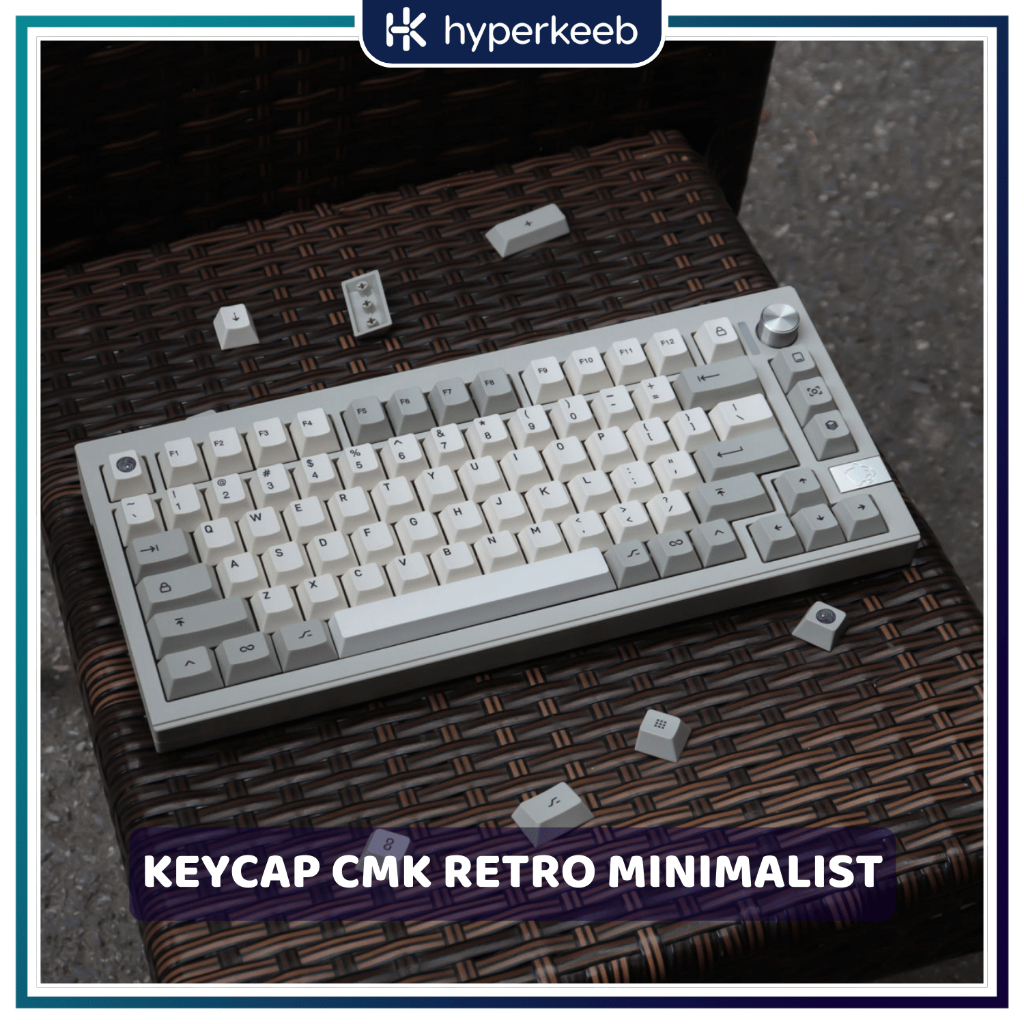 [HOẢ TỐC] Keycap CMK Retro Minimalist | 142 nút - nhựa PBTdày 1,5mm ...