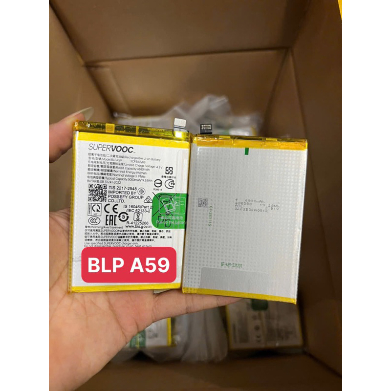 Pin Oppo BLP A59 zin hãng ( Super Vooc ) | Shopee Việt Nam