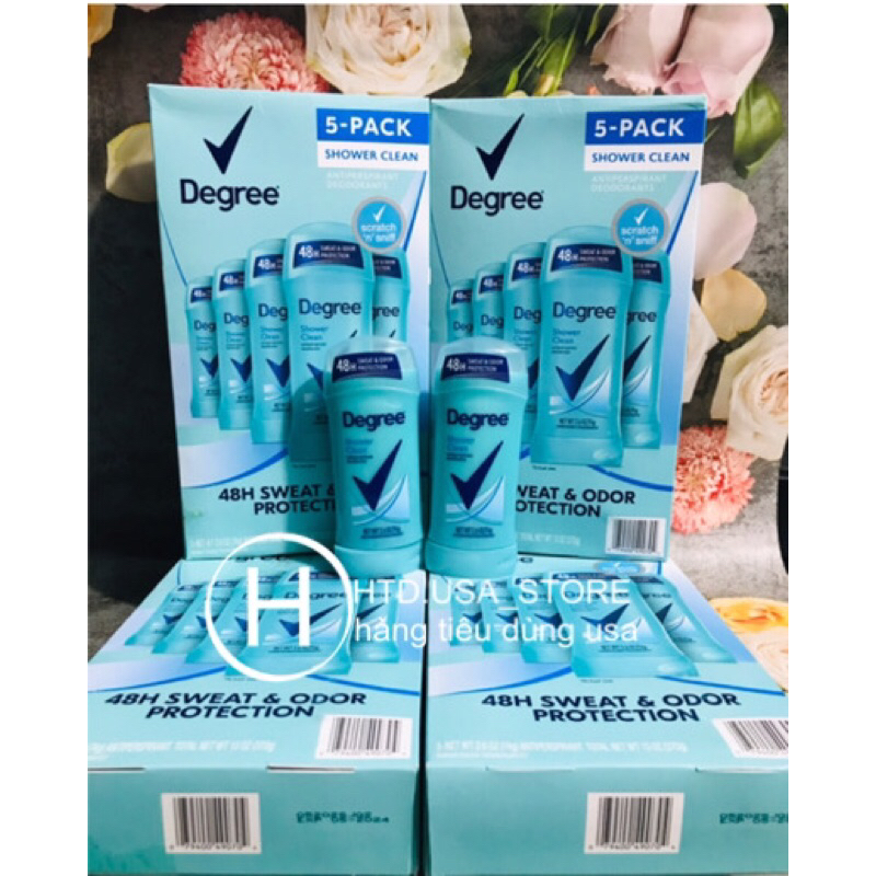 Sáp Khử Mùi Degree Dry Protection 74g Của Mỹ | Shopee Việt Nam