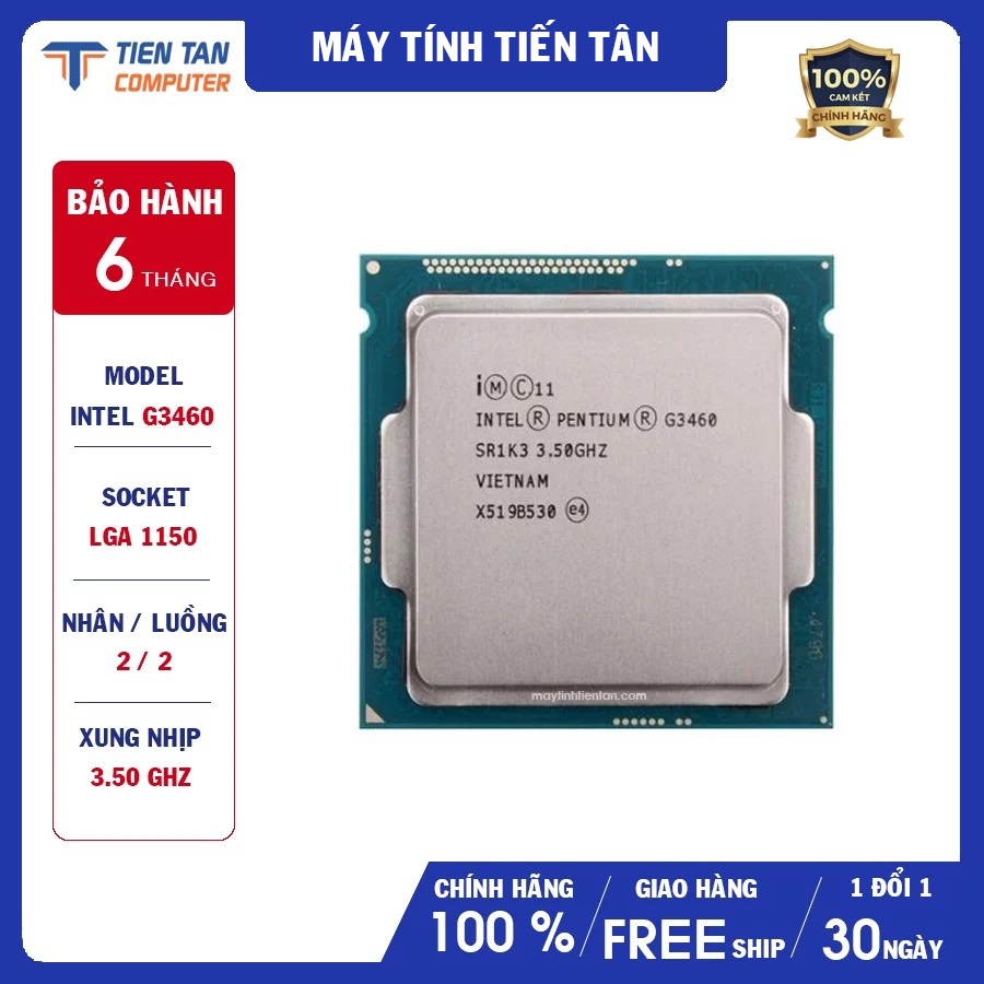 CPU Intel Pentium G3460 (3.50 GHz) chính hãng | Shopee Việt Nam