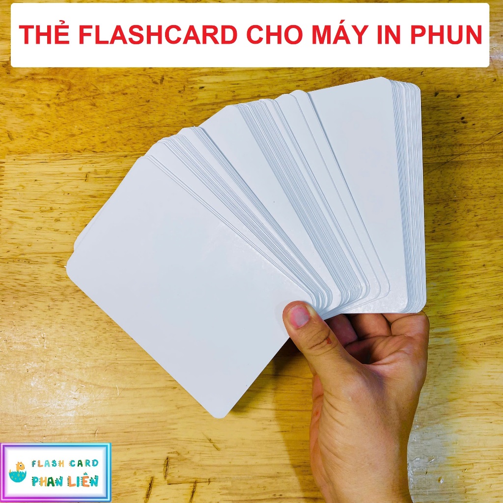 10 tờ flashcard cho máy in phun,laser giấy bìa cứng a4 a5 dùng làm thẻ ...