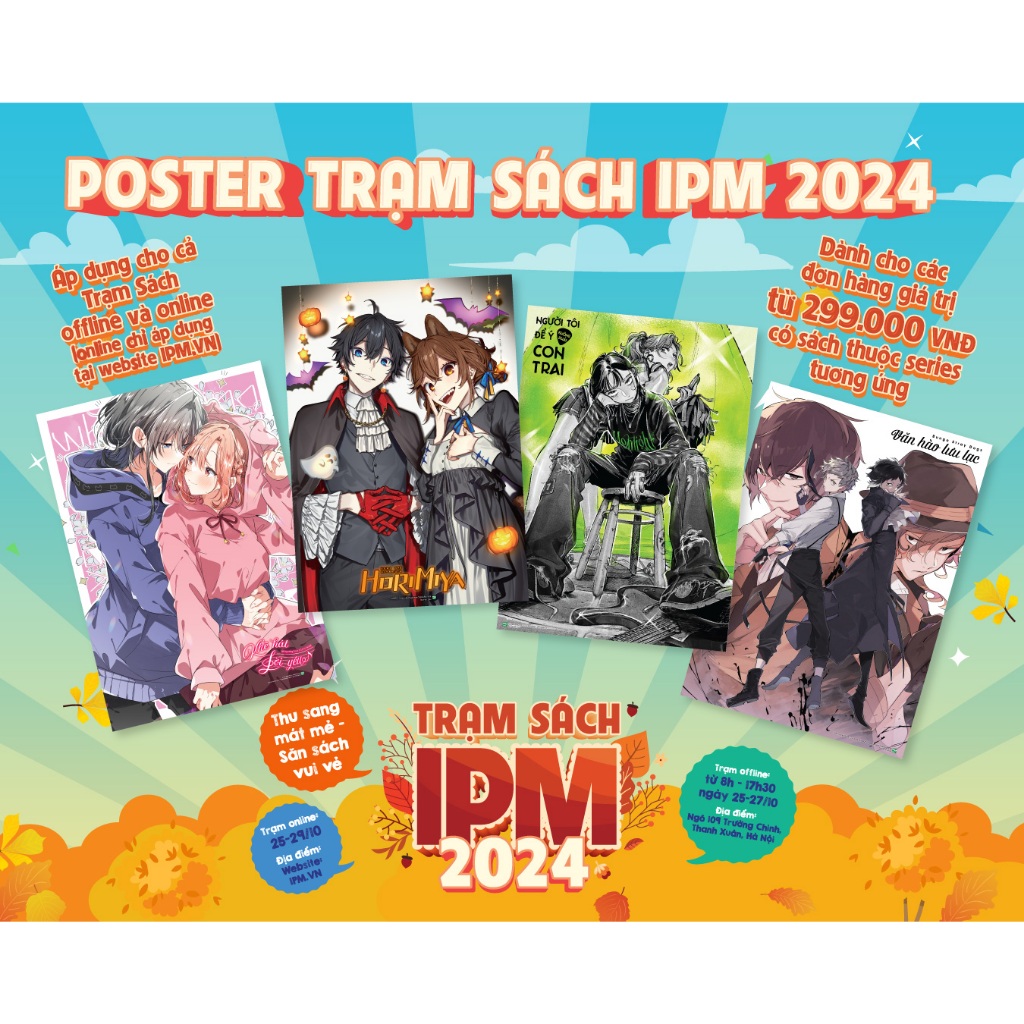 [Quà Tặng] 01 Poster Ngẫu Nhiên Từ Tất Các Trạm Của IPM 2022-2024 ...