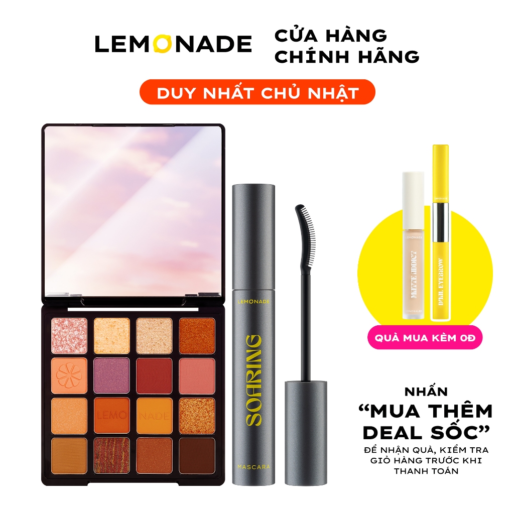 Combo Lemonade Bảng Phấn Mắt Aesthetic Eyeshadow Palette Version 1 20 ...