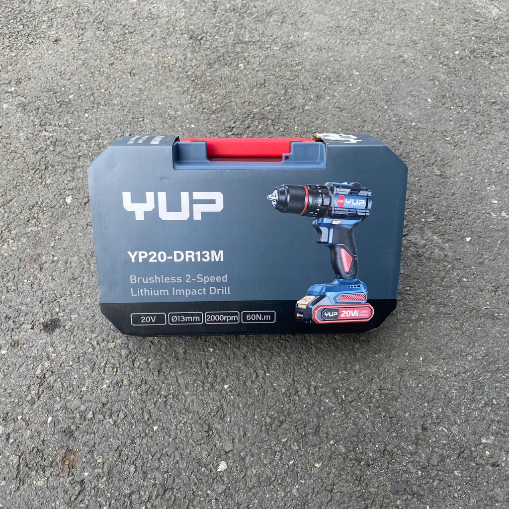 Máy khoan dùng pin đầu kẹp 13mm có búa YUPAI YP20-DR13M | Shopee Việt Nam