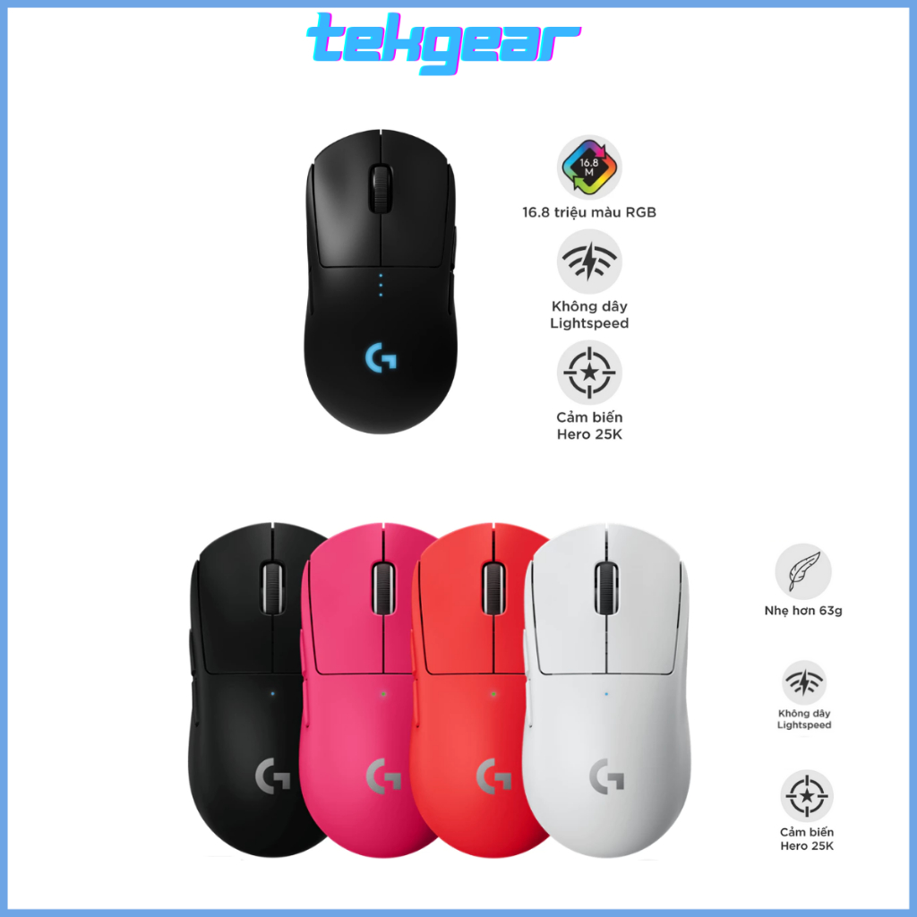 Chuột game không dây Logitech G Pro Wireless (GPro WL)/ G ProX ...