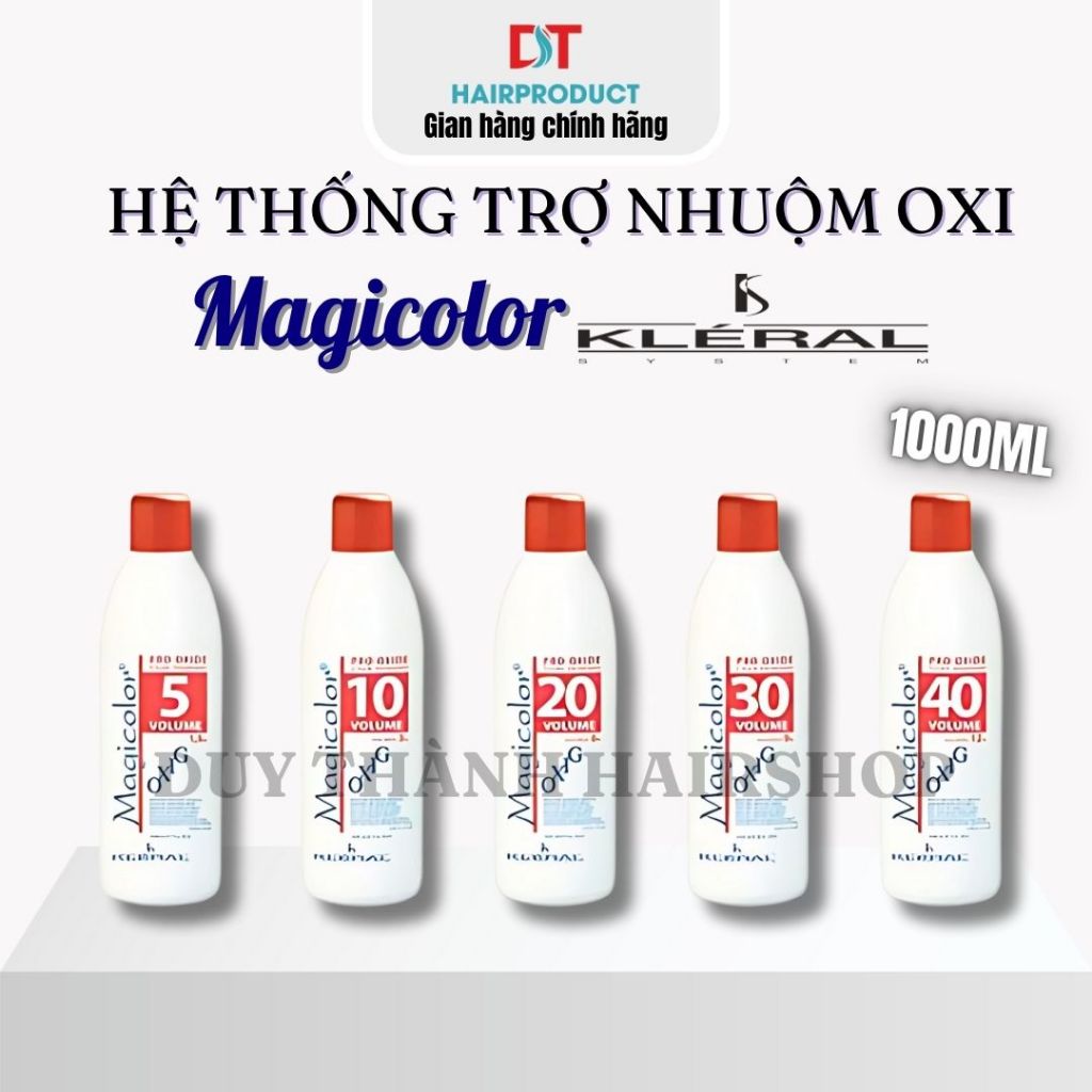 Oxi trợ nhuộm Magic Kleral 1000ml | Shopee Việt Nam