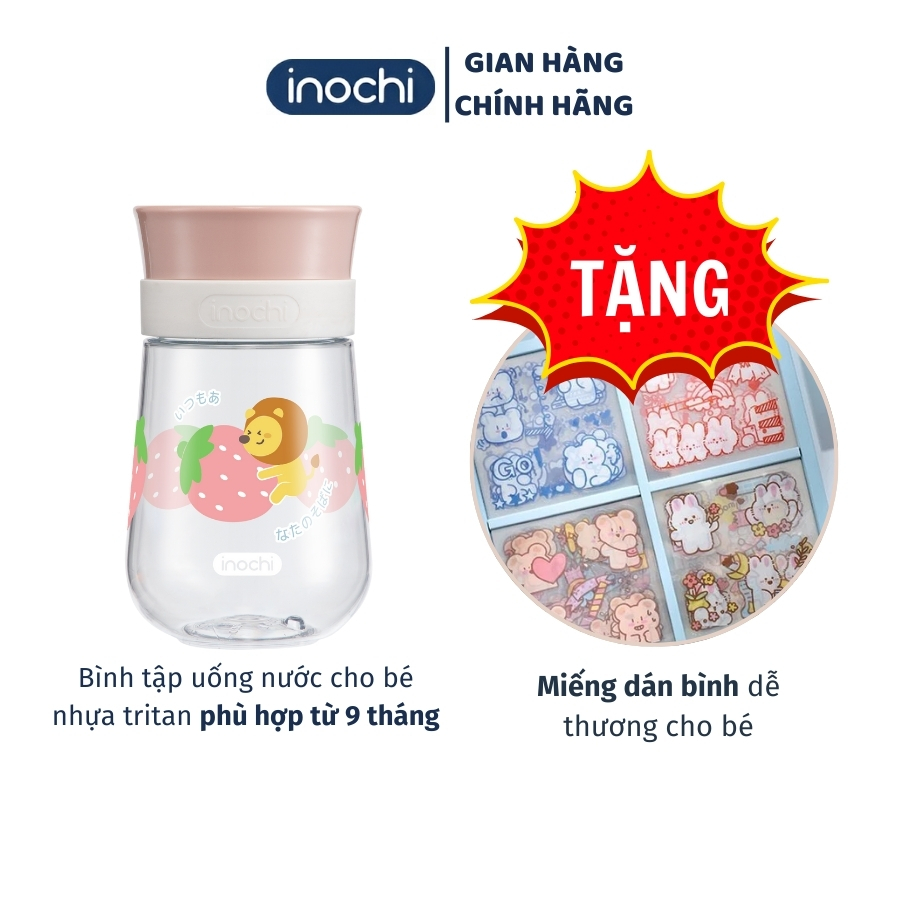 Bình tập uống nước cho bé nhựa tritan phù hợp từ 9 tháng tuổi bình ...