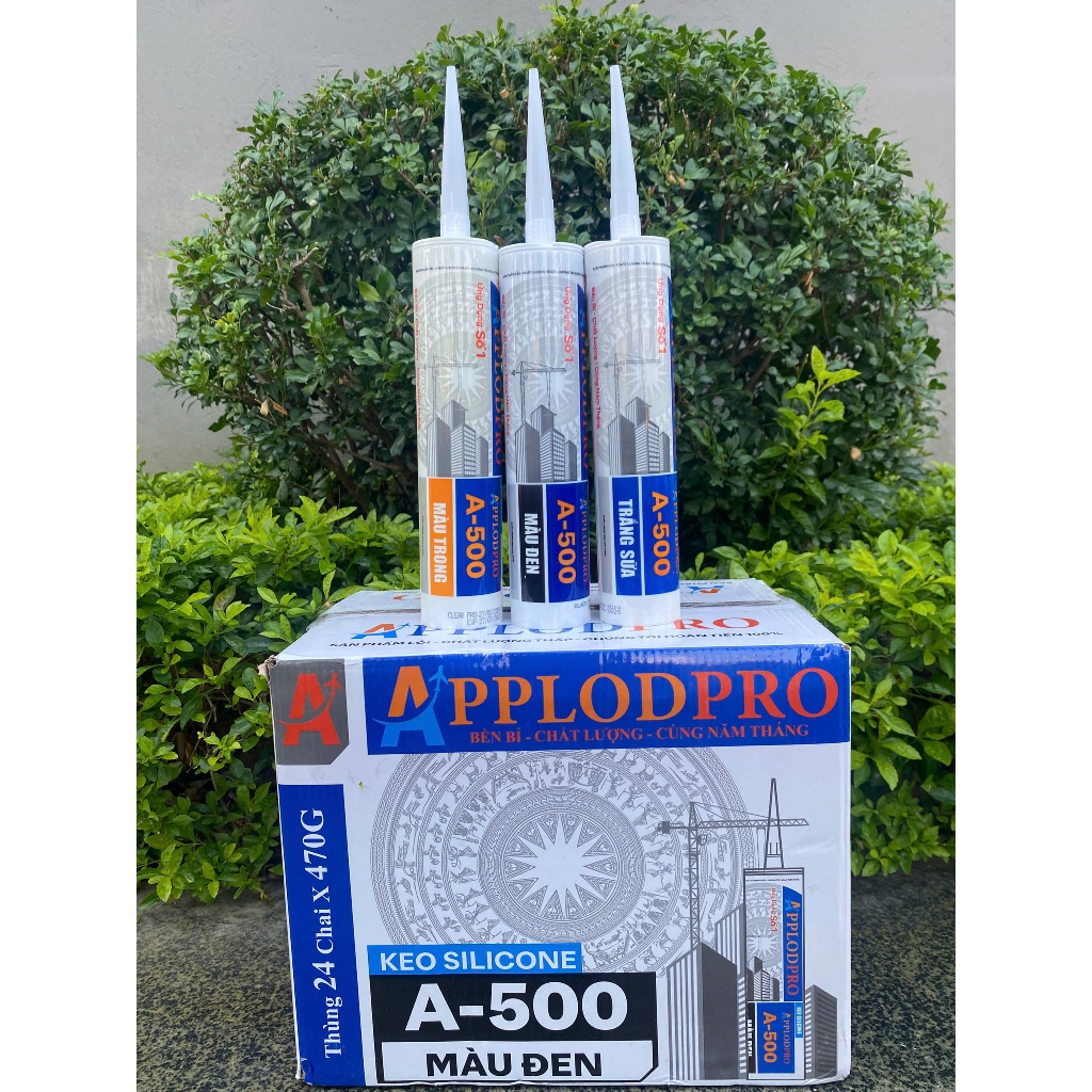 Keo Silicon A500 Applod-pro màu: Trong, Trắng Sữa, Đen | Shopee Việt Nam