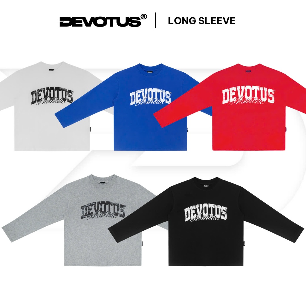 Áo thun tay dài form BOXY DEVOTUS Premium Cotton Local Brand Fullbox ...