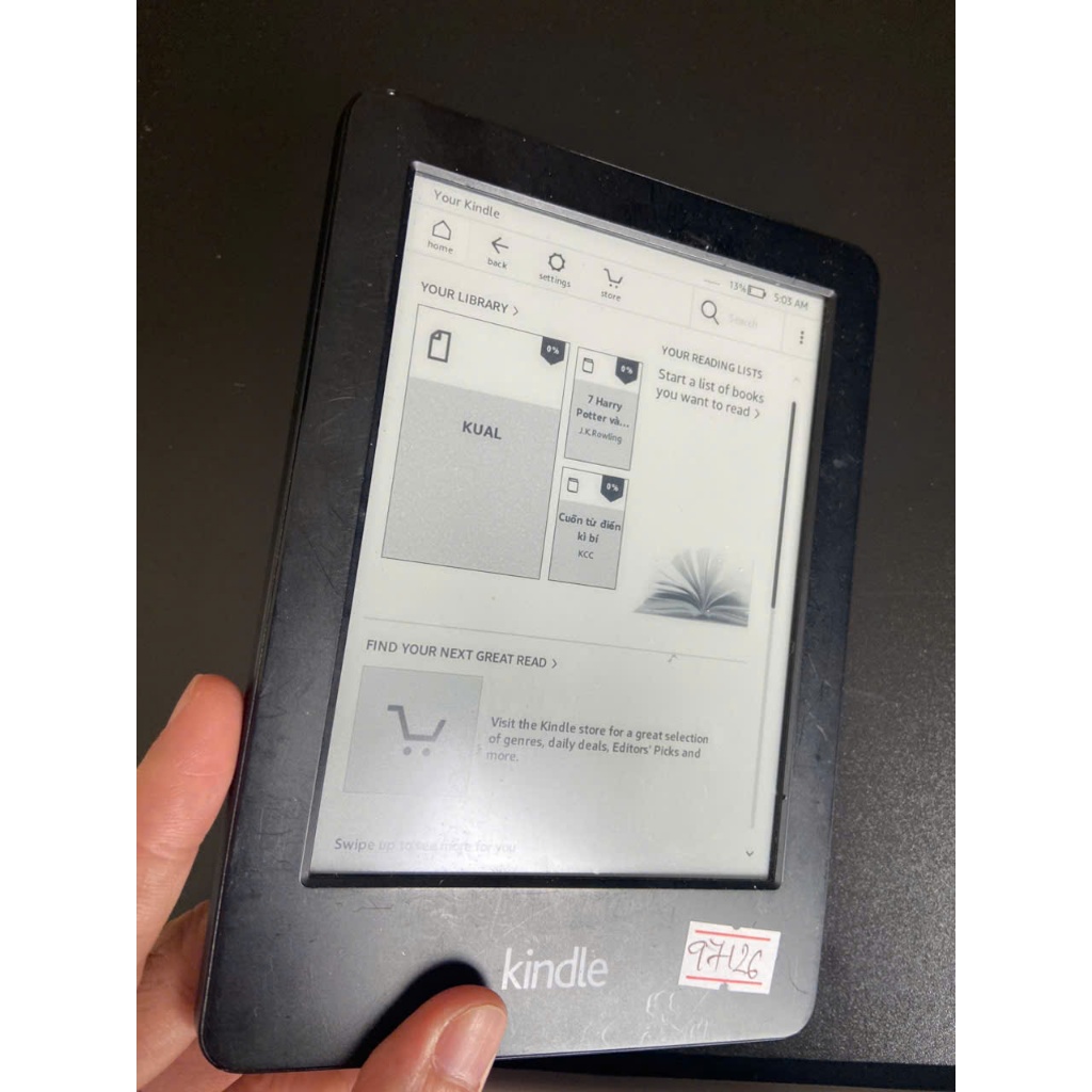 Máy Đọc Sách Kindle Basic 7th CODE 97126 | Shopee Việt Nam