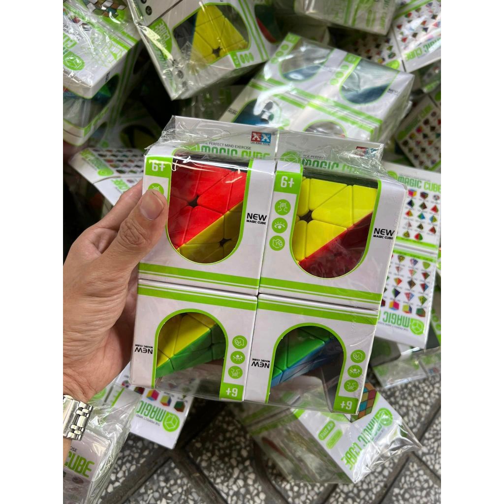 Rubik Magic Cube Tam Giác 3x3x3 Ju Xing Toys No.8852 - Đồ Chơi Trí Tuệ ...
