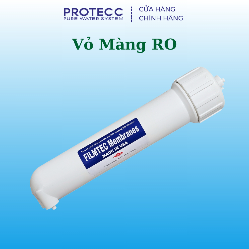 Vỏ Màng Lọc RO Máy Lọc Nước - Lắp Được Cho Màng RO 50G, 75G, 80G, 100G - Linh Kiện Lọc Nước ...