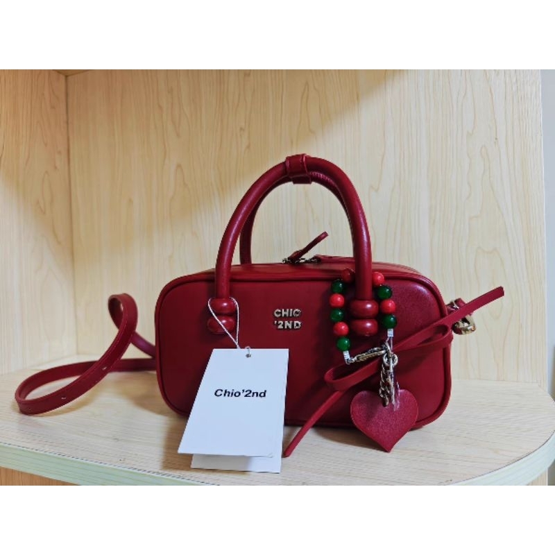 Order 2 tuần / Túi trống Chio 2nd chính hãng kèm móc siêu xinh 2024 | Shopee Việt Nam