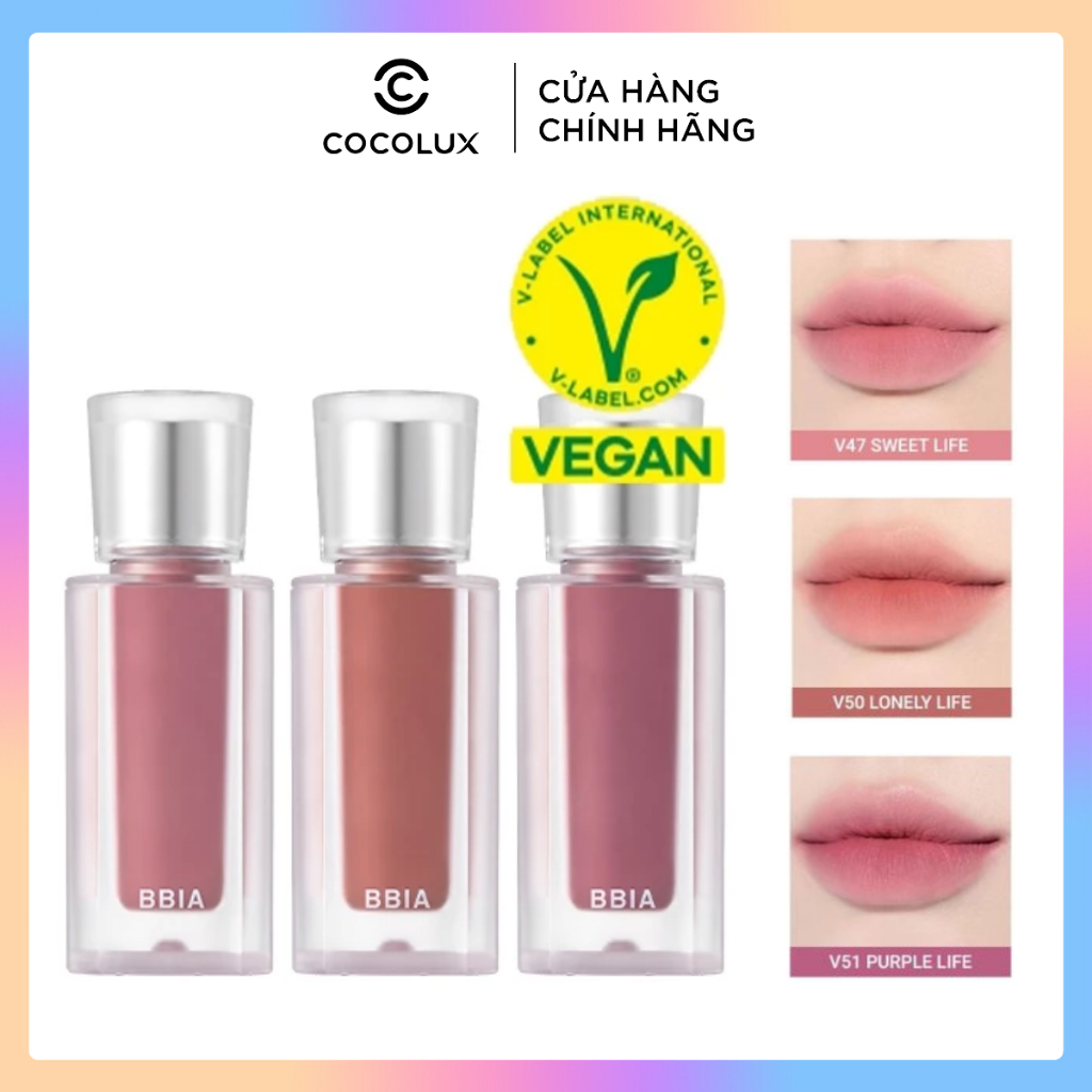 Son Kem Lì Bbia Last Velvet Tint MLBB Edition 5g | Shopee Việt Nam