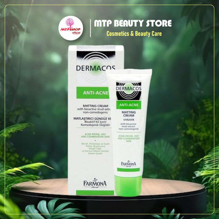 Kem Dưỡng Dermacos Anti Acne Matting Cream 50ml | Shopee Việt Nam